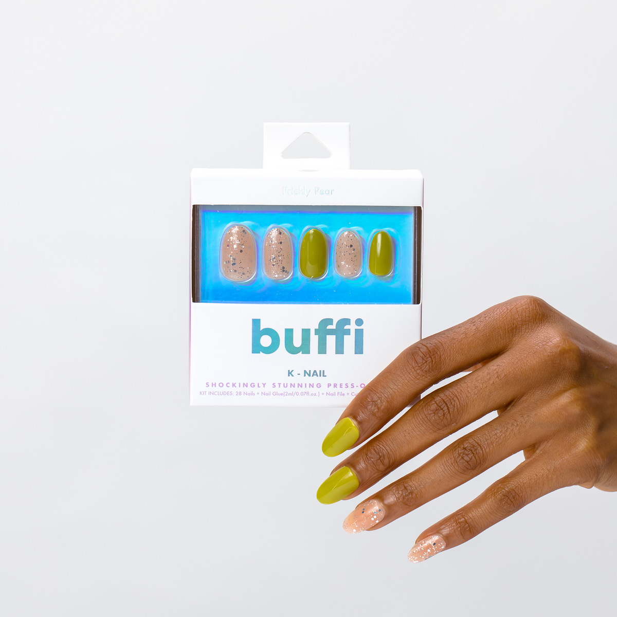 PRICKLY PEAR Buffi Press On Nails | KARA BEAUTY