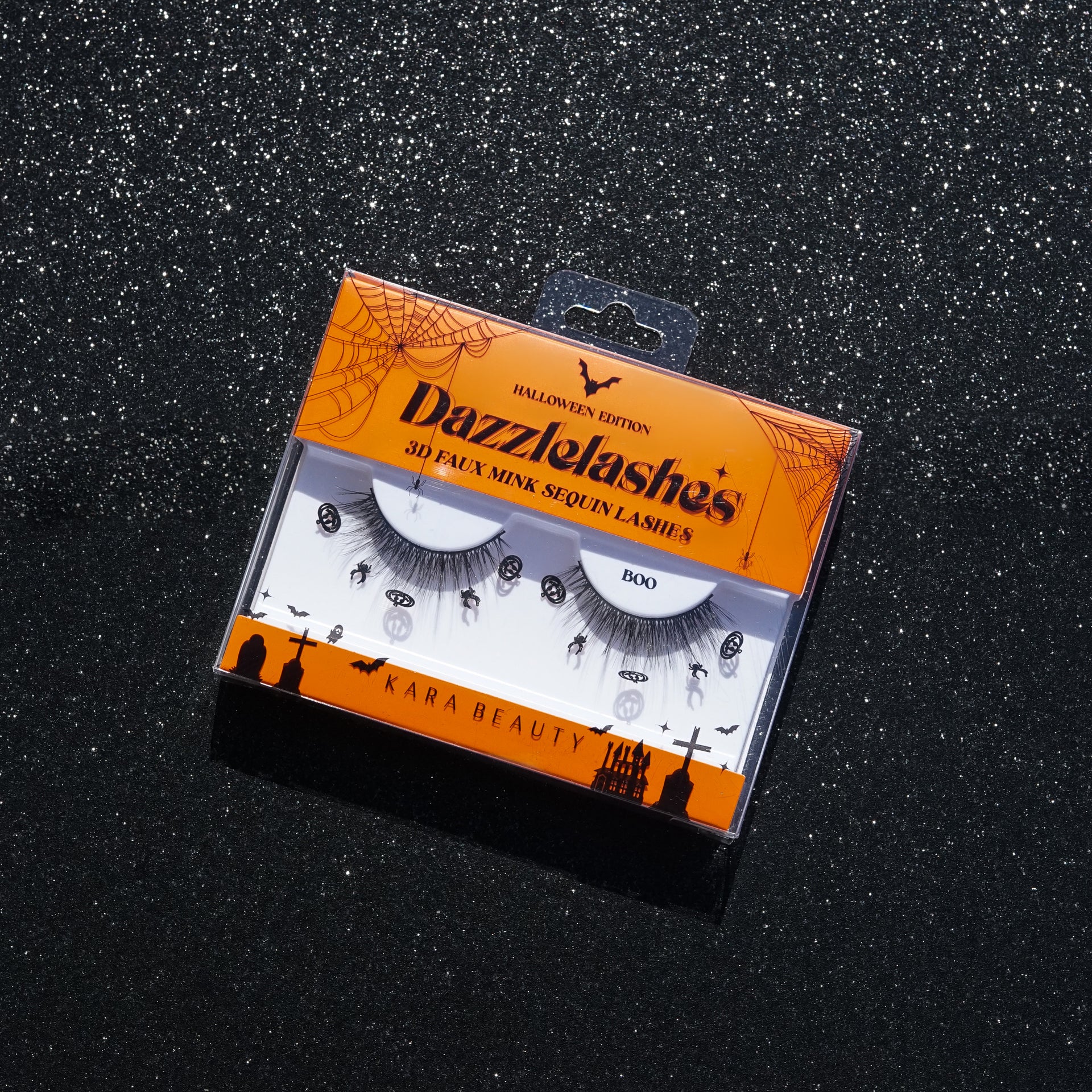 HALLOWEEN Dazzle Lashes 3D Faux Mink Sequin Lashes | KARA BEAUTY